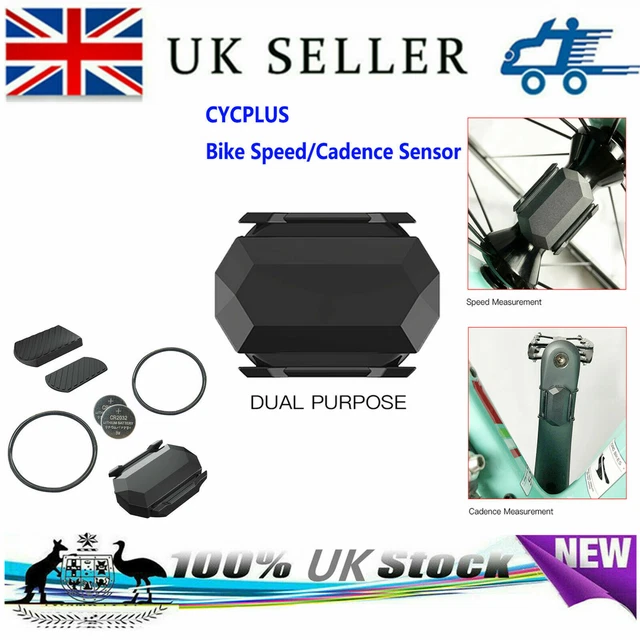 BIKE SPEED/CADENCE SENSOR 2-in-1 Sensor Wireless ANT+ BT Bike ...