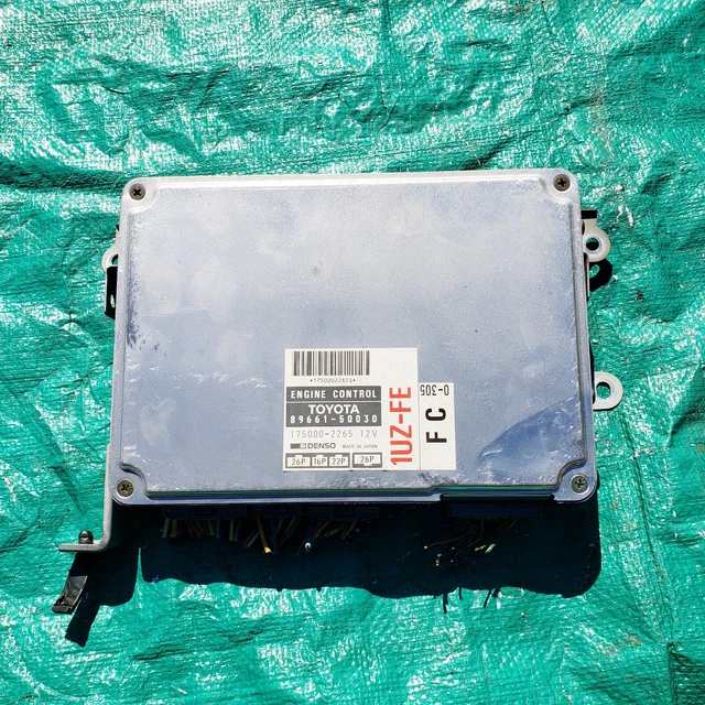 1990 1992 LEXUS LS400 ECU 89661-50030 Engine Control Unit 1UZ-FE 1991 ...