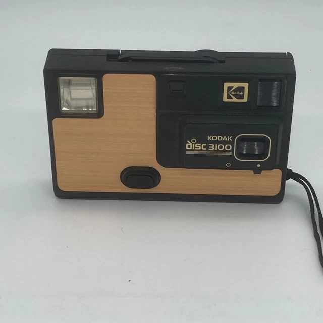 VINTAGE 1980'S KODAK Disc 3100 Film Camera | Made in USA | Untested $9. ...