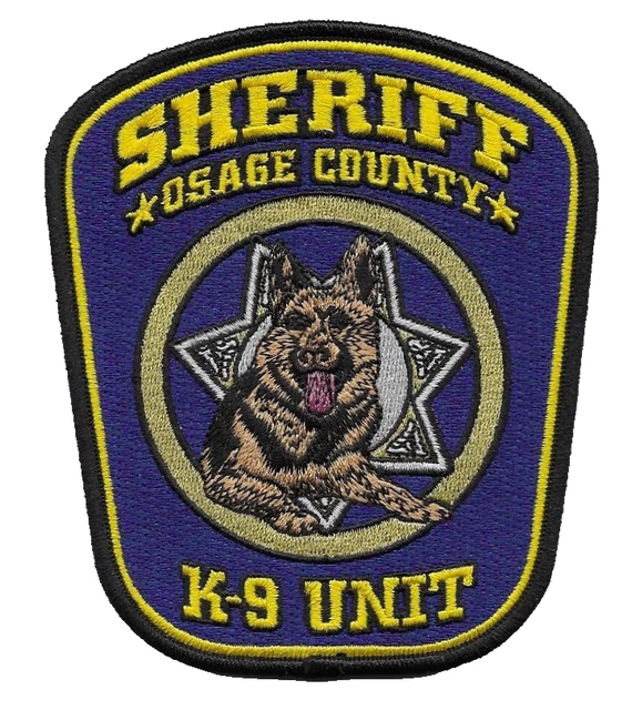 OSAGE COUNTY OKLAHOMA OK Sheriff police K9 Canine Unit patch $8.34 ...
