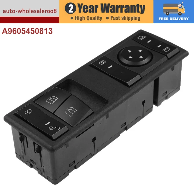 PANEL WINDOW MIRROR Electric Switch A9605450813 For Mercedes-Benz ...