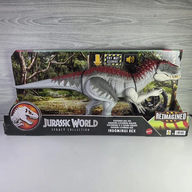 JURASSIC WORLD INDOMINUS Rex Reimagined Legacy Collection Real Feel ...