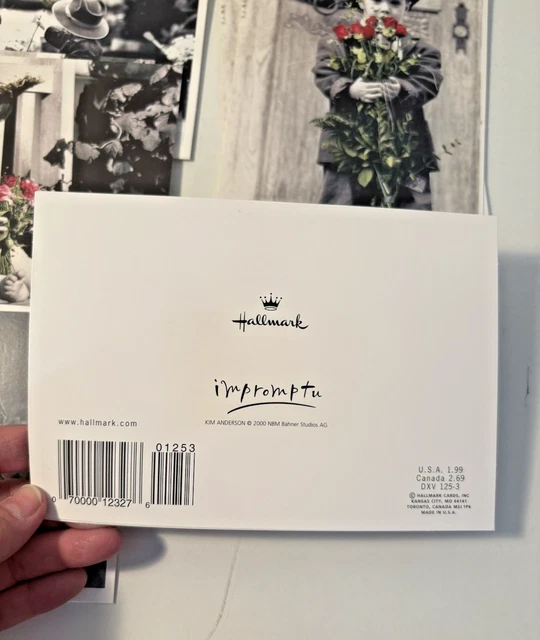 KIM ANDERSON GREETING Cards Impromptu Hallmark 2000 Lot of 8 No ...