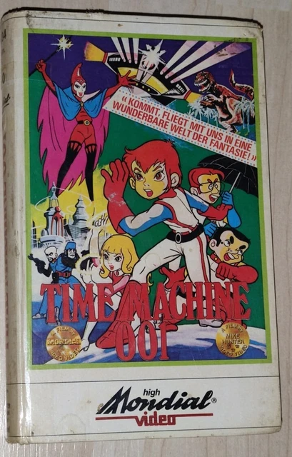 VHS ANIME MIKE Hunter Time Machine 001 Südkorea 1980 Hartbox No DVD ...