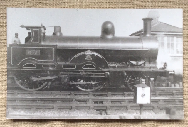 STEAM LOCOMOTIVE PHOTO LNWR ‘ Dreadnought’ Class No. 645 ‘Alchemist’ £1 ...