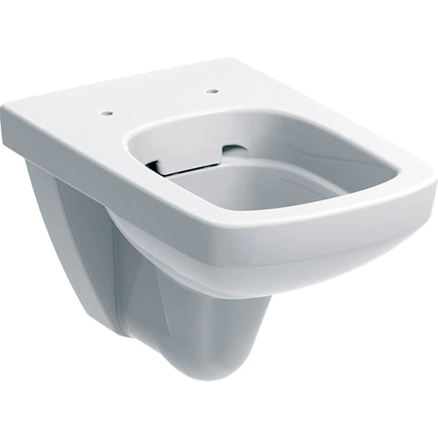 GEBERIT SELNOVA SQUARE Wall Hung Rimless Toilet Pan 350mm White (PAN ...