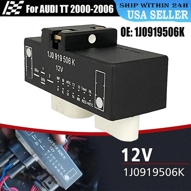 RADIATOR COOLING FAN Control Module fit 00+ VW Beetle Jetta Golf Audi ...