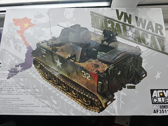 AFV CLUB M13A1 ACAV Kit modello veicolo militare esercito americano ...