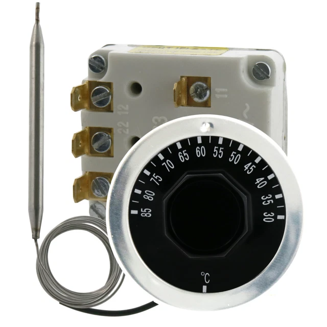 THREE-PHASE THERMOSTAT THREE pole heater controller triple DPST ...