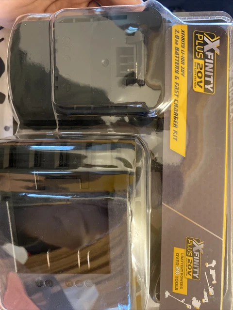 ALDI XFINITY 20V LI-ION 2.0Ah Battery & Fast Charger FERREX Gardenline ...