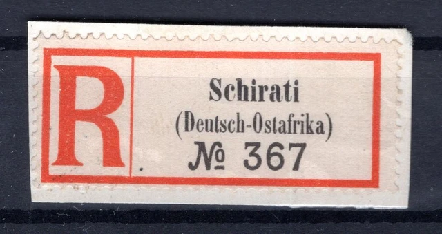 DOA EINSCHREIBE-ZETTEL SCHIRATI (AA2906 EUR 13,65 - PicClick FR