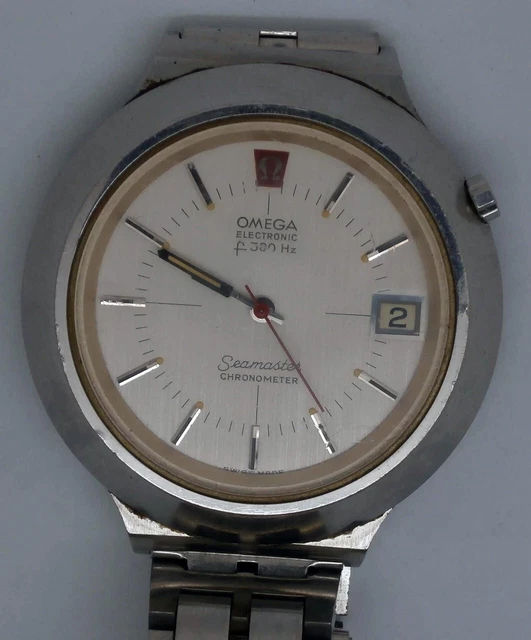 VTG OMEGA SEAMASTER Cone F300HZ Steel Wristwatch. Ref: 198.012. Cal ...