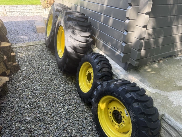 COMPACT JOHN Deere tractor tyres and wheels 3 Series (no Vat) £1,786.62 ...