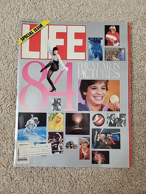 LIFE MAGAZINE JANUARY 1985 Special Issue The Year in Pictures £11.80 ...