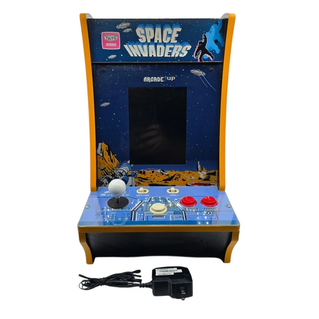 ARCADE1UP SPACE INVADERS Counter Arcade Countertop Retro Game ...