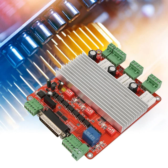 4 WORKING MODEL Optocoupler Isolated Stepper Motor Driver Board TB6560 ...