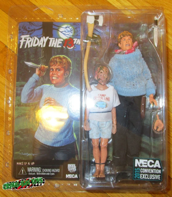 NECA FRIDAY THE 13th Pamela Voorhees Young Jason Figures 35th Set SDCC ...