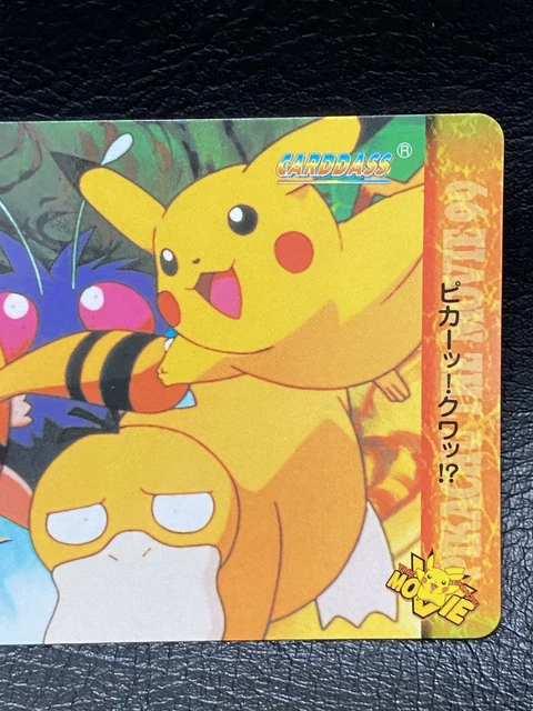 PIKACHU ELEKID PSYDUCK Venonat Pokémon BANDAI ANIME COLLECTION Carddass ...