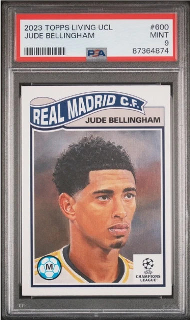 TOPPS LIVING SET Uefa champions League Jude bellingham Real Madrid FC ...
