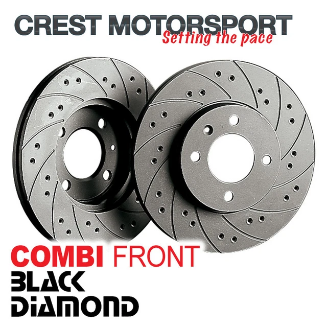 TOYOTA COROLLA (AE86) 1.6 SR & GT 16v BLACK DIAMOND Combi Front Brake ...