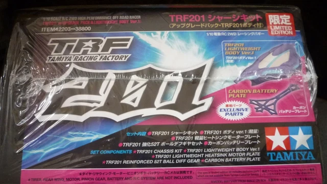 TAMIYA 42203 TRF201 1/10 Scale RC 2WD Off-Road Buggy Chassis Kit ...