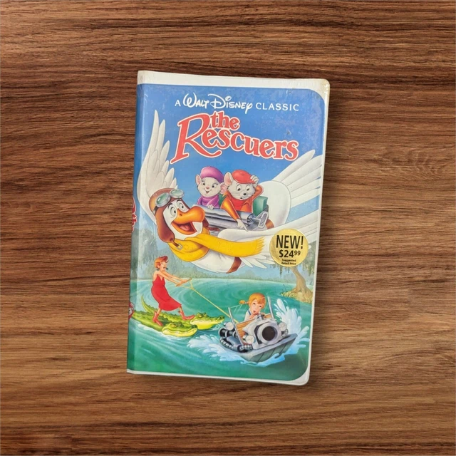 VINTAGE WALT DISNEY Classic The Rescuers VHS Tape £11.77 - PicClick UK