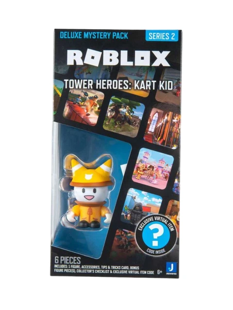 ROBLOX SERIES 2 Tower Heroes: Kart Kid 3-Inch Deluxe Mystery Pack £9.00 ...
