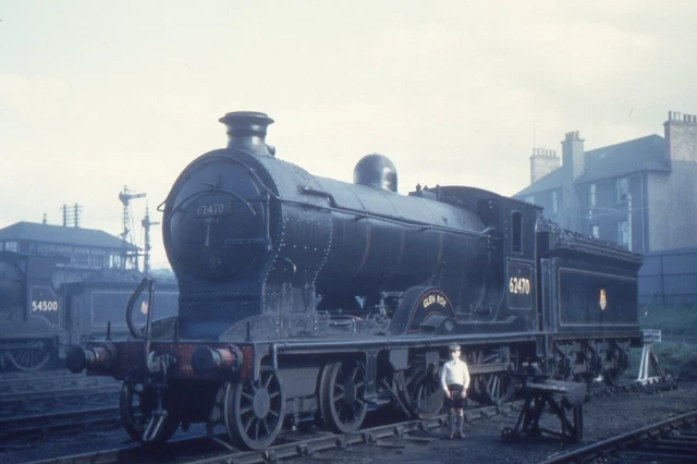 35MM RAILWAY SLIDE: COLOUR-RAIL: SC 543: CLASS D34: 62470 GLEN ROY £2. ...