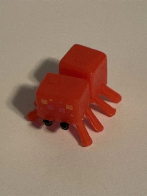 MOJANG MINECRAFT MINI 1” Figure Red Cave Spider Enemy Character £7.00 ...