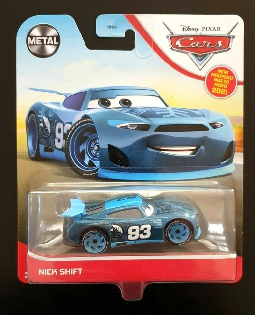 DISNEY PIXAR CARS 3 Nick Shift Diecast Car By Mattel Sparemint Next Gen ...