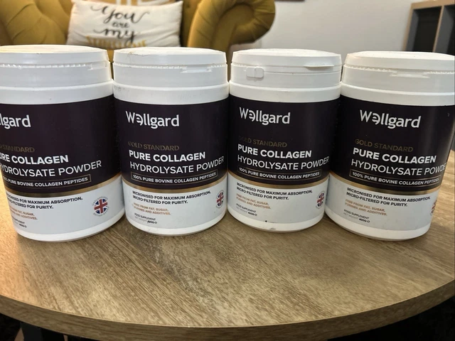 X4 WELLGARD COLLAGEN Powder Bovine Collagen Peptides £63.08 - PicClick UK
