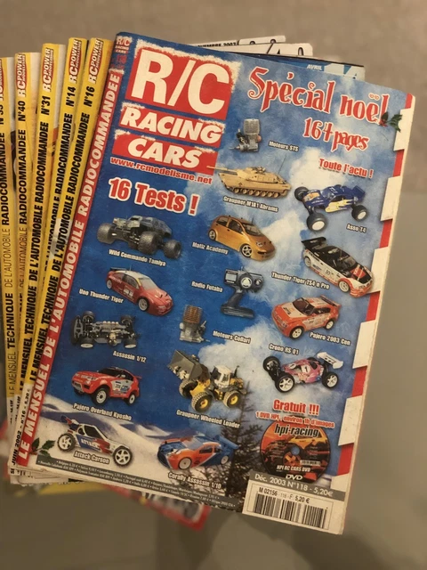 MAGAZINE RC RACING Cars Modélisme - Collector Rc Voiture Télécommandée ...