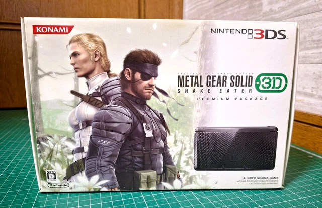 3DS METAL GEAR Solid Snake Eater 3D HD Mgs *BEAUTIFUL BOX + EXCELLENT ...