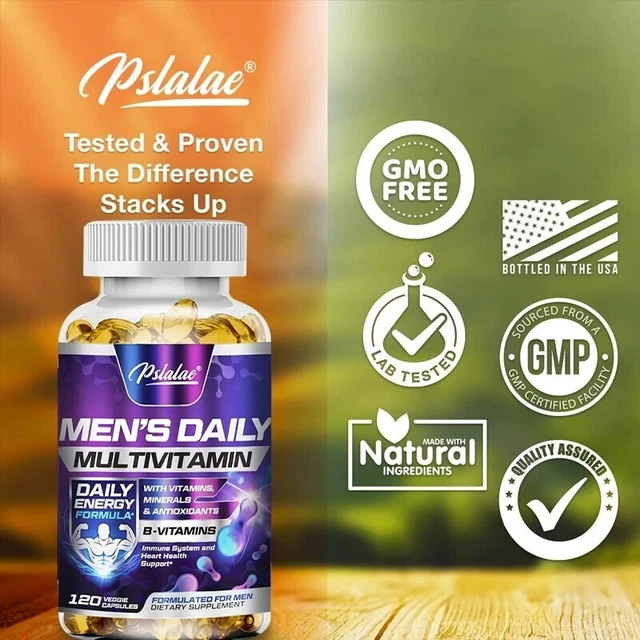 Multivitamin For Men Highest Potency Daily Mens Vitamins And Minerals