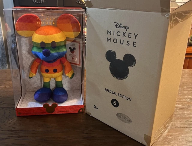 DISNEY YEAR OF The Mouse Rainbow Mickey Mouse Plush June Limited ...