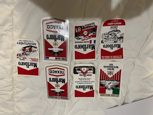 STICKERS AUTOCOLLANTS MARLBORO De Collection EUR 1,50 - PicClick FR