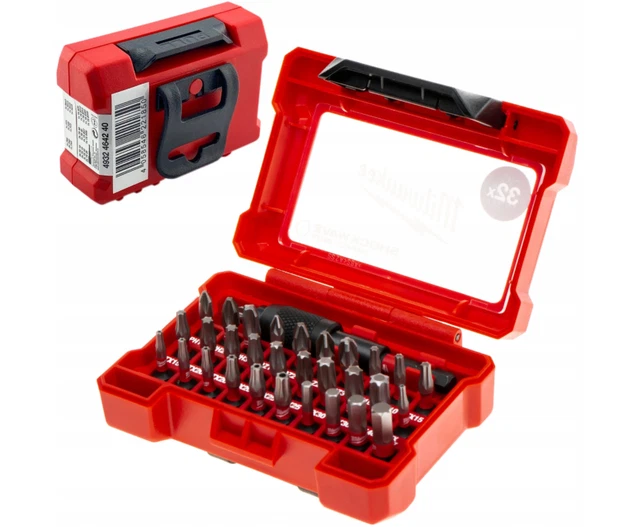 COFFRET EMBOUTS SHOCKWAVE Impact Duty bit set 32 pièces Milwaukee ...