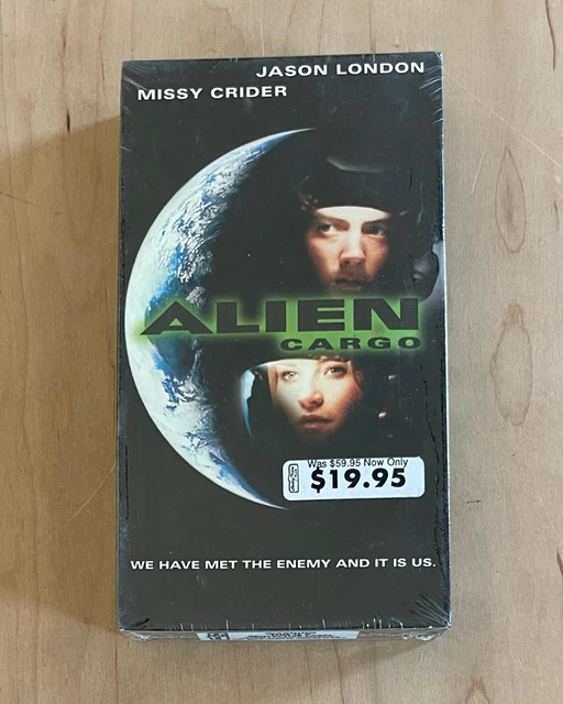 ALIEN CARGO (1999) Sealed VHS Paramount TV Movie Horror Sci Fi Space ...