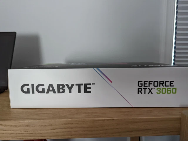 GIGABYTE VISION NVIDIA GeForce RTX 3060 12GB GDDR6 GPU White Silver NEW ...