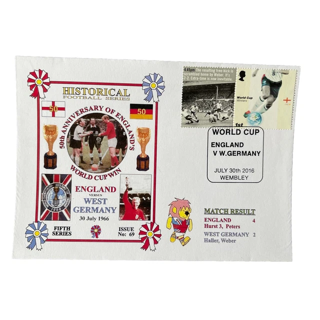 ENGLAND V WEST Germany 50th Anniversary World Cup 30/7 2016 Dawn First ...