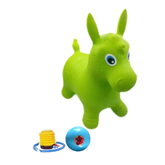 RIDE ON HOPPING Toy Bouncy Animal Hopping for Birthday Holiday Outdoor ...