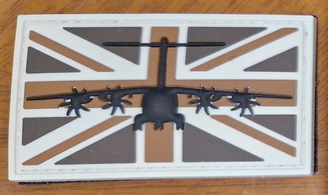 RAF ATLAS AIRBUS A400M Union Jack Luminous Pvc Patch £7.00 - PicClick UK