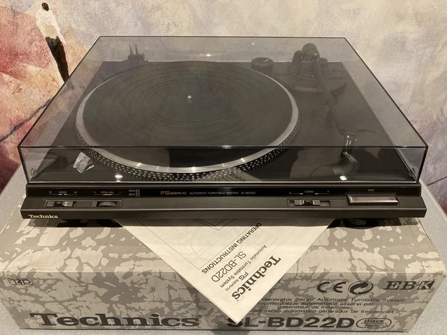 TECHNICS SL-BD22D BELT Drive Turntable Fully Working Superb Boxed ...
