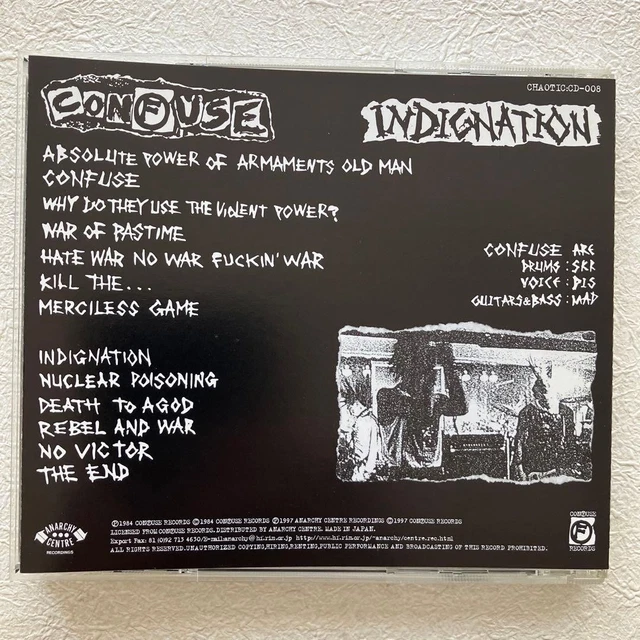 GISM CONFUSE CD Case Scraches utilisé importation japonaise EUR 190,34 ...