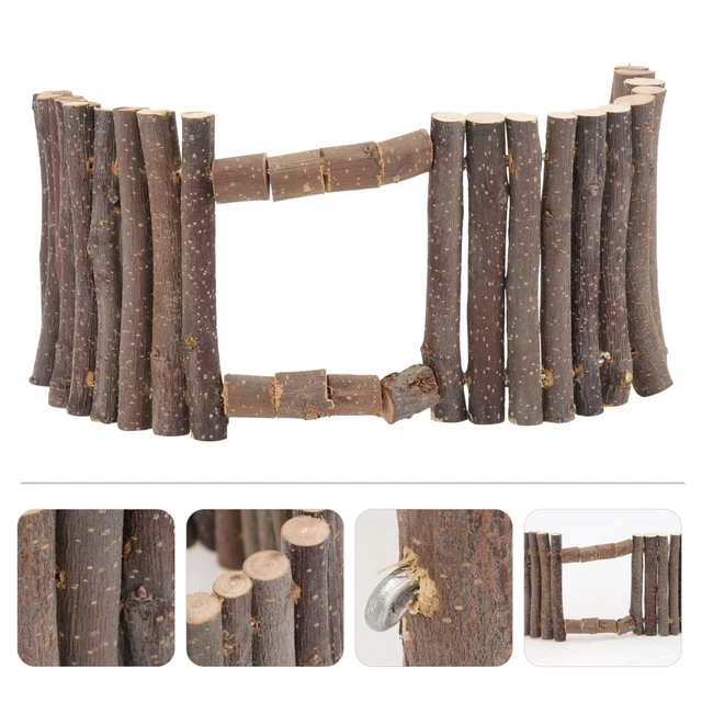 RAT CHEW TOYS Hamster Nest Shelter Fence Small Pet Teeth Grinding Prop ...