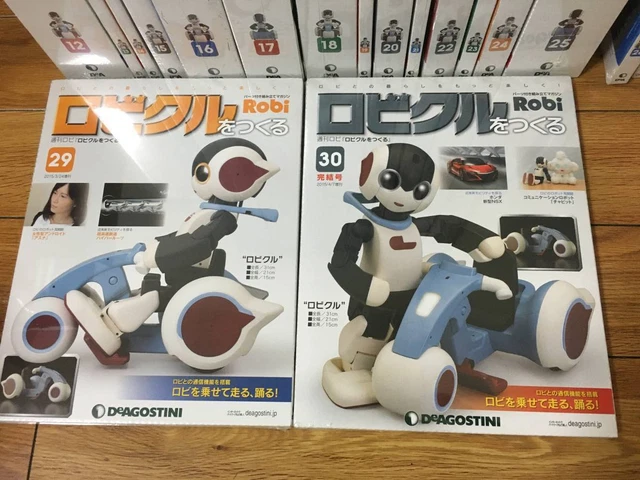 KIT MODÈLE COMPLET de robot DeAGOSTINI Weekly Robi Robicle 1-30 non ...