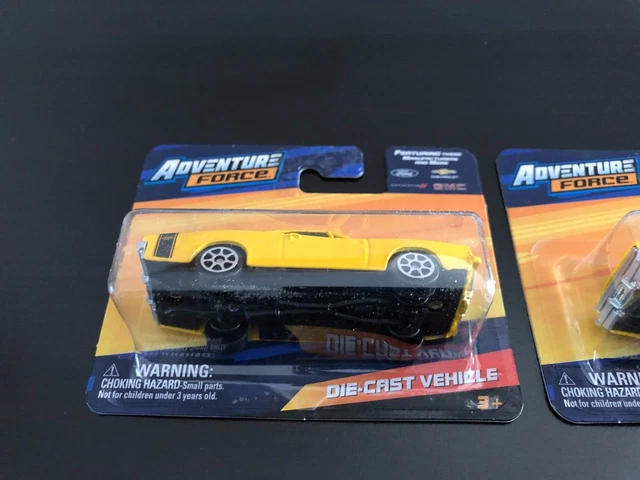 ADVENTURE FORCE 2023 (Maisto) 1969 Dodge Charger R/T Yellow - Lot of 2 ...