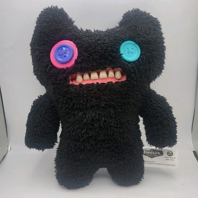FUGGLER CHAOS CREW Edition Indecisive Monster Black Plush Figure £14.95 ...