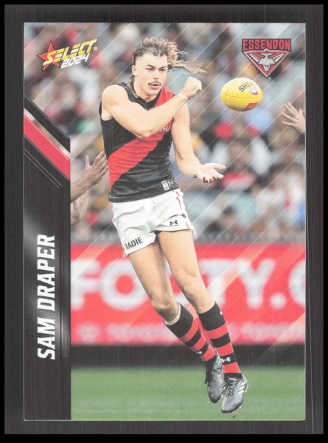 AFL 2024 SELECT Essendon Sam Draper 41 Card CB-1-9-A-11 EUR 1,45 ...