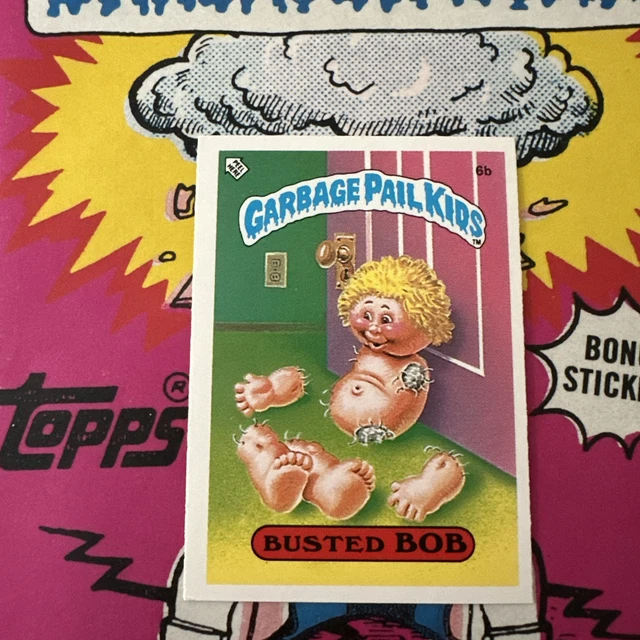 GARBAGE PAIL KIDS Original Series 1: BUSTED BOB 6b £9.04 - PicClick UK